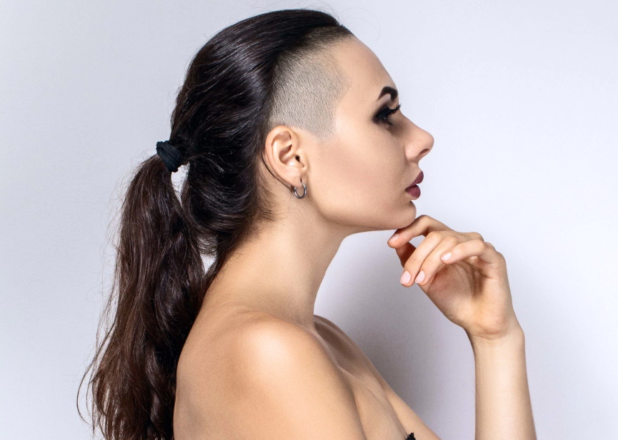 Undercut Long Hairstyle For Women Art Clvb 2023